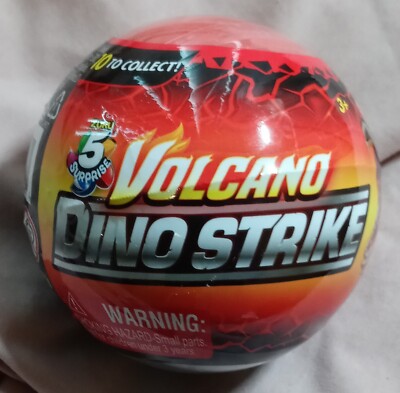 New ZURU 5 Surprise Volcano Dino Strike Ball | eBay