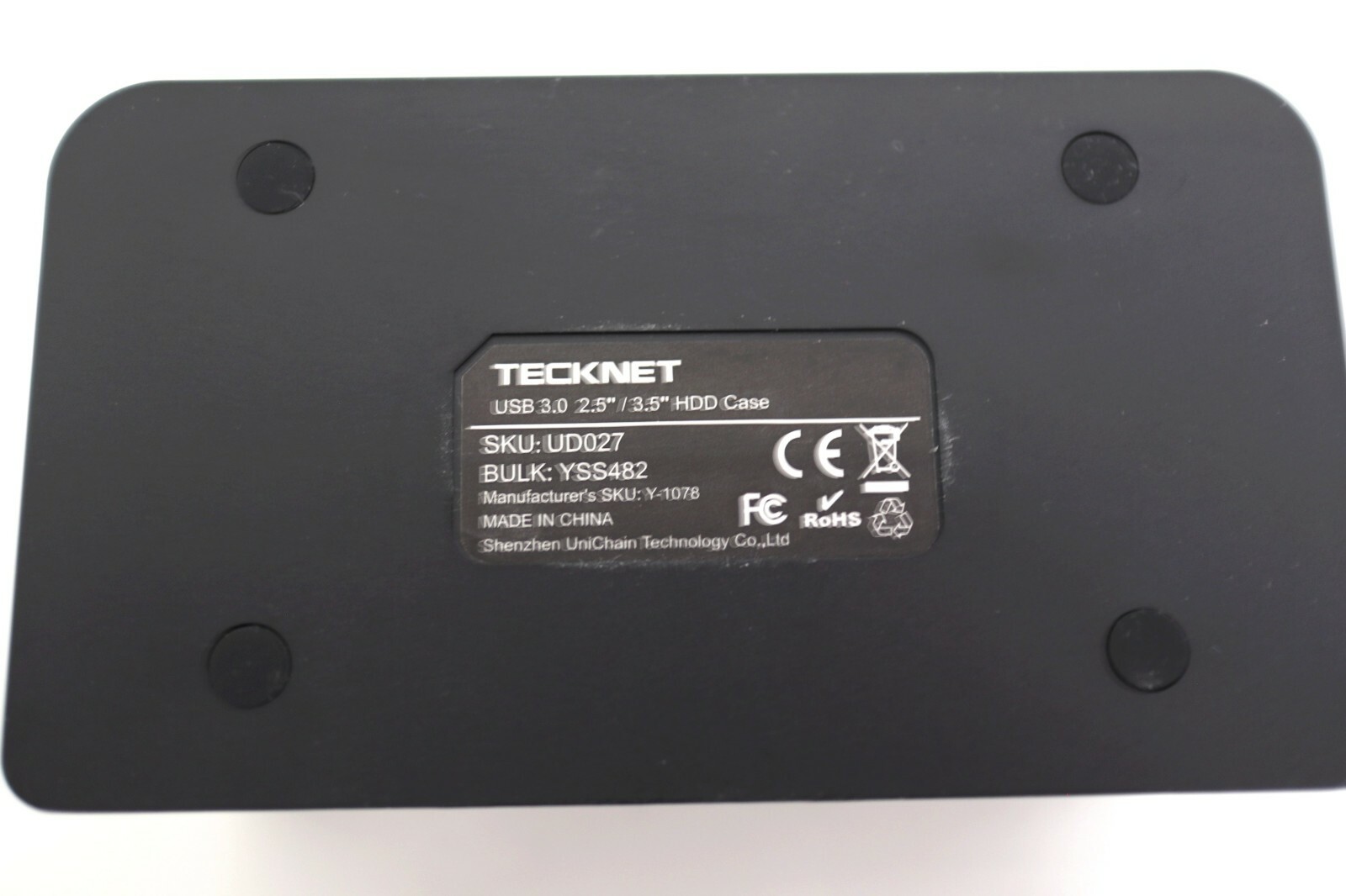 TECKNET Hard Drive Docking Station, USB 3.0 SATA HDD Docking Station ...