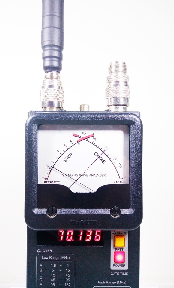 70MHz BNC Telescopic Antenna Ham Amateur Radio 4 Meter Band QRP Length ...