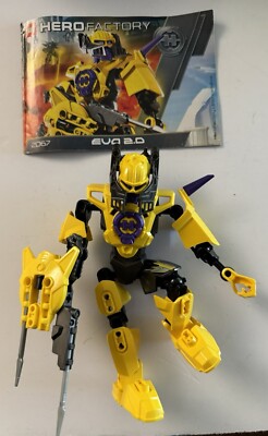 100% Complete Retired Lego Hero Factory EVO 2.0 #2067 with Instruction ...