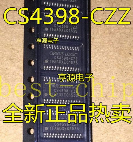 1PCS Audio DAC Volume Control IC CIRRUS LOGIC TSSOP-28 CS4398-CZZ ...