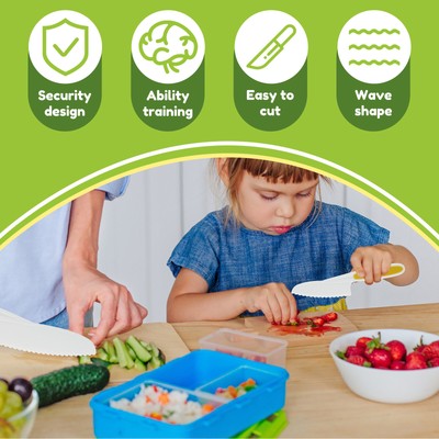 25Pcs Kids Cooking Cutter Set with Dough Cutters Paring Cutter Framing ...