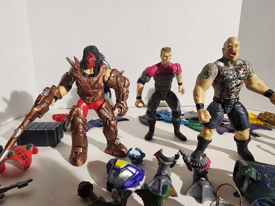 VTG Jakks Pacific 1990s WWE WWF Wrestling Lot Weapons For Custom ...
