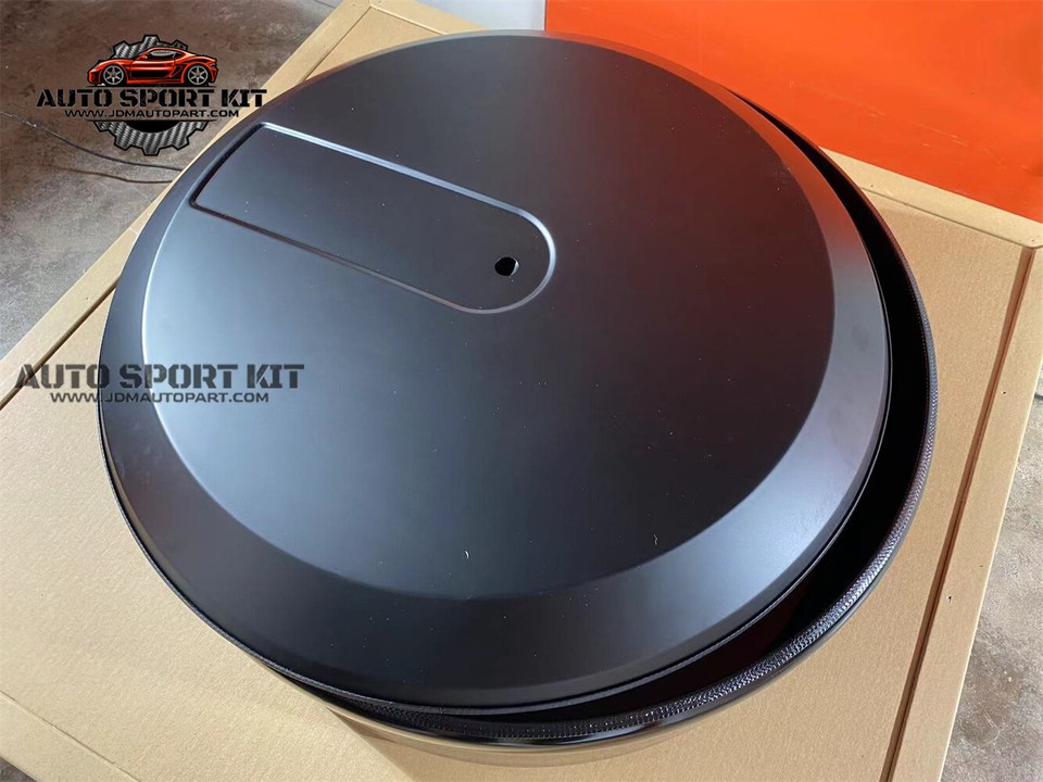 For Mercedes G Class G500 G63 Matte Black Spare Tire Wheel Ring Cover ...