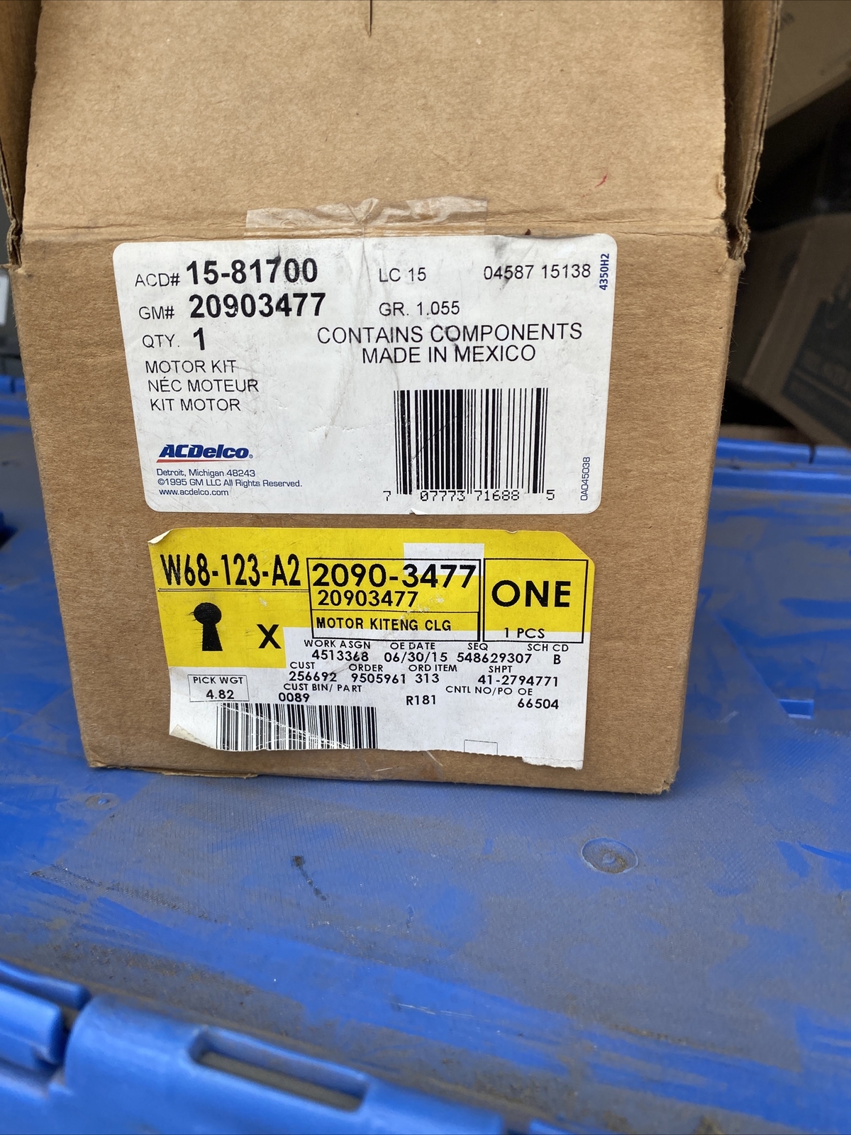 Engine+Cooling+Fan+Motor+Kit+ACDelco+GM+Original+Equipment+15-81700 for ...