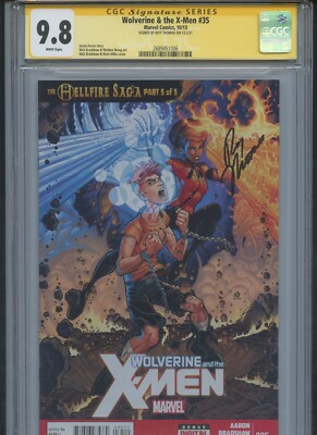 Wolverine & the X-Men #35 2013 CGC Signature Series 9.8 (Signed by Roy ...