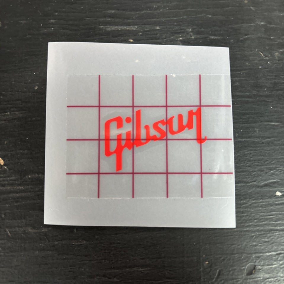 Gibson Les Paul Flying V SG Explorer Headstock Logo - Vinyl Replacement ...