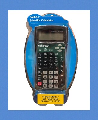 CVS Scientific Calculator Caliber 10 Digit LCD Display 240 Functions | eBay