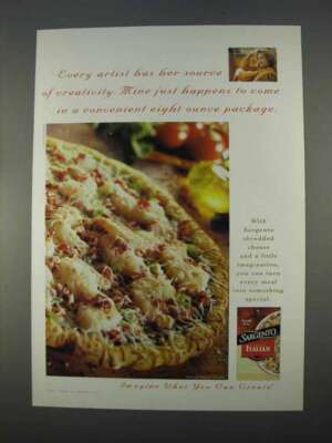 1996 Sargento Italian Cheese Ad - Every Artist | eBay