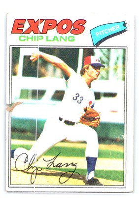 1977 Topps #132 Chip Lang | eBay