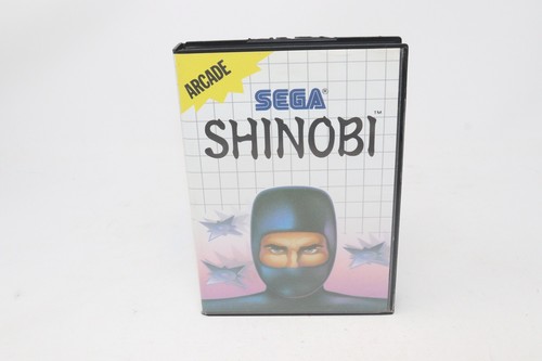 Sega Shinobi Arcade Classic Video Game Master System Complete CIB | eBay