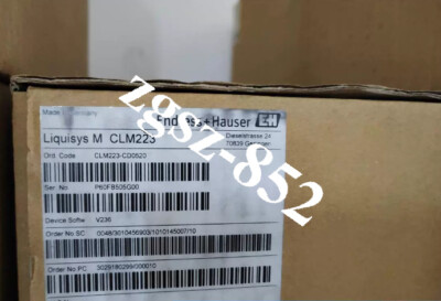 CLM223-CD0520 E+H Conductivity Transmitter Brand New Fast Shipping ...