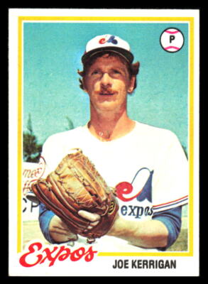 1978 Topps Joe Kerrigan #549 Montreal Expos MID-LOW GRADE Card | eBay