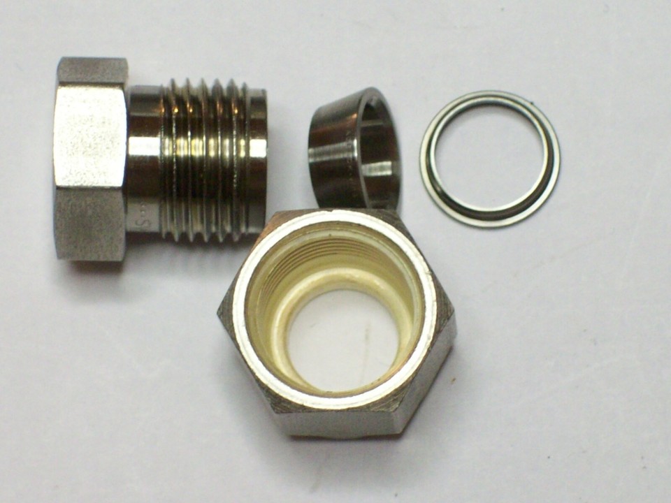 5 - Swagelok Stainless Steel Cap Fitting, 3/8" OD Tube, SS-600-C | eBay