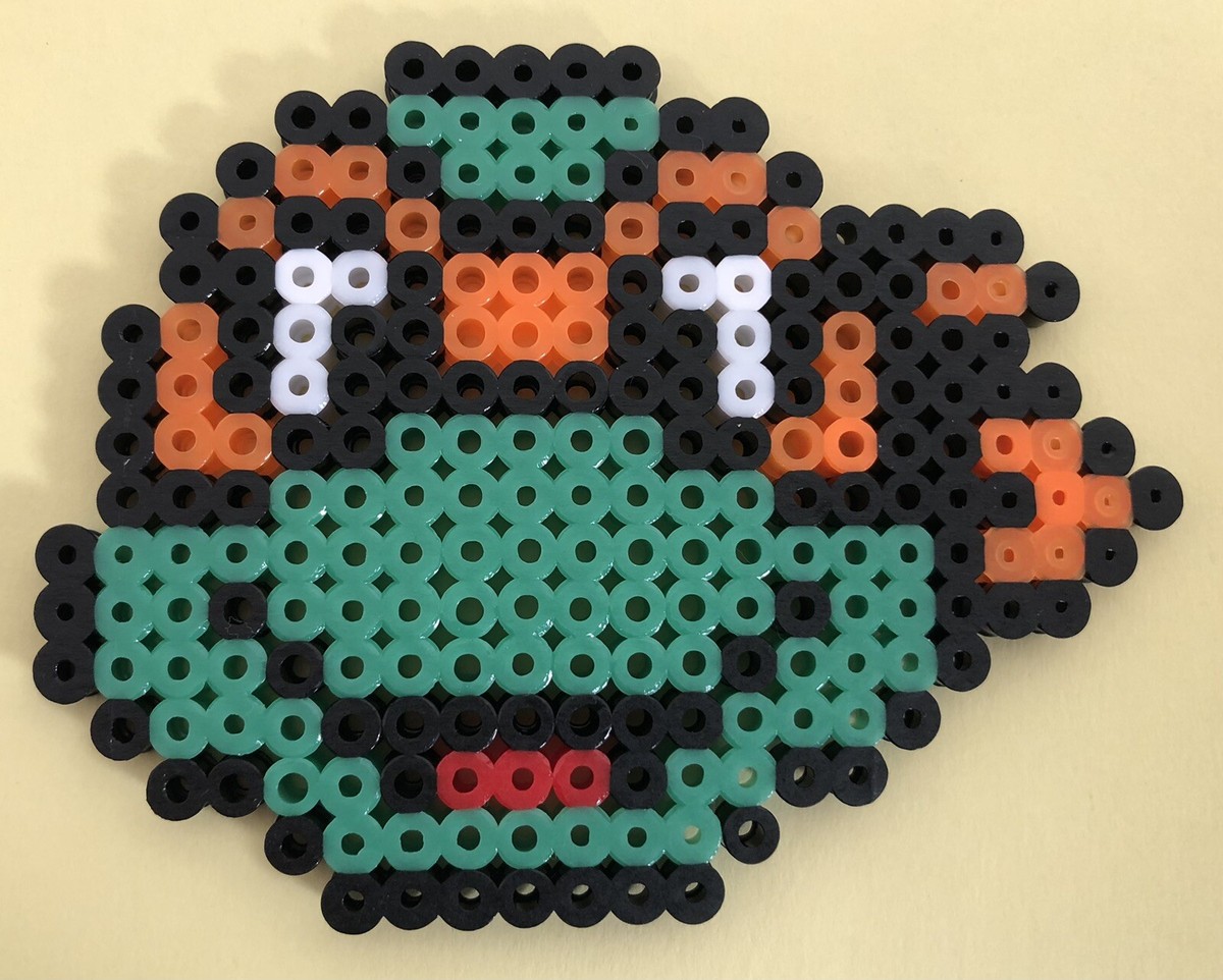 Tmnt Rocksteady And Bebop Perler Beads By Sewersurfer85 Perler Bead