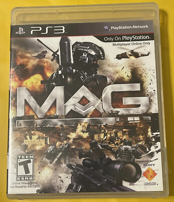 MAG (Sony PlayStation 3, 2010) PS3 CIB Complete in Box Tested ...