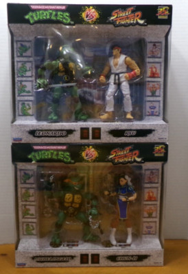TEENAGE MUTANT NINJA TURTLES VS STREET FIGHTER LEONARDO RYU ...