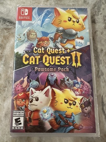 Cat Quest + Cat Quest II Pawsome Pack - Nintendo Switch - BRAND NEW SEALED 814737021036 | eBay