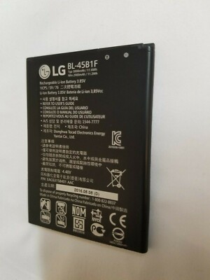 LG Battery Replacement V10 BL-45B1F 3000mAh For LG H900 Stylo 2 H901 ...