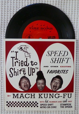 MACH KUNG-FU Speed Shift Orig '96 Japanese Surf Garage PS EP TIME BOMB ...