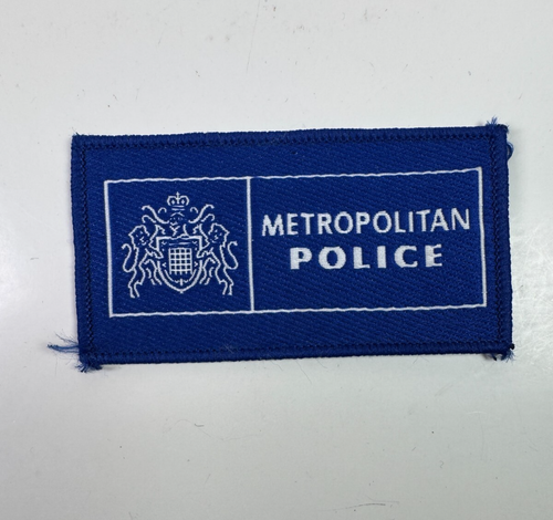 Metropolitan Police England UK British London Chest Tab Patch | eBay