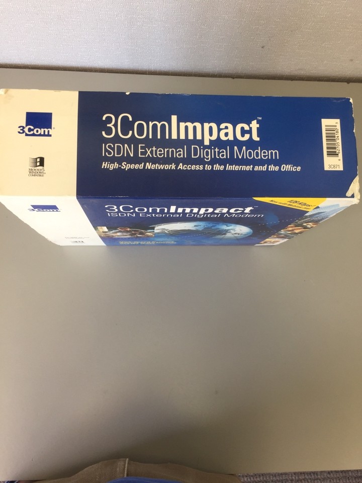 3COM Impact isdn external digital modem | eBay
