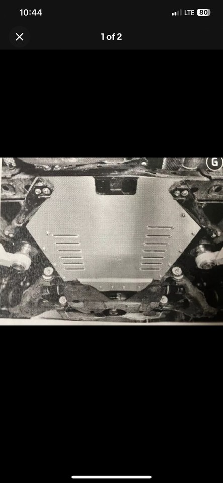 Toyota 16-23' Tacoma 4x4 V6 Catalytic Cat Converter Anti-Theft Shield ...