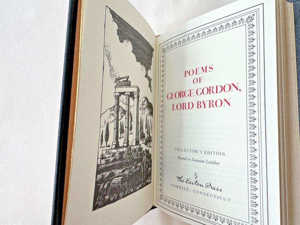 Easton Press LIBRARY OF GREAT POETRY 12 Volumes Leather Collectors ...