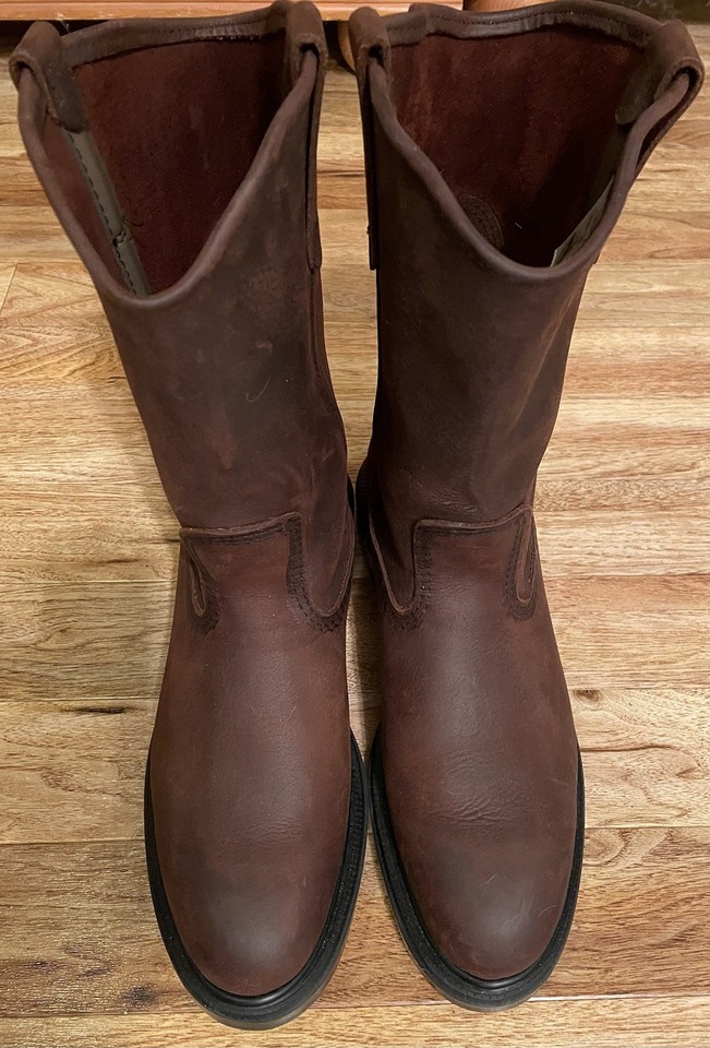 Red Wing 1159 Size 10.5 D SuperSole 11" Pull-on Leather Boots | eBay