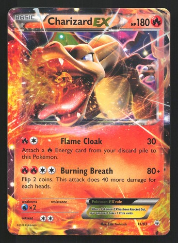 Pokemon Charizard EX 11/83 Generations Ultra Rare Holo LP | eBay