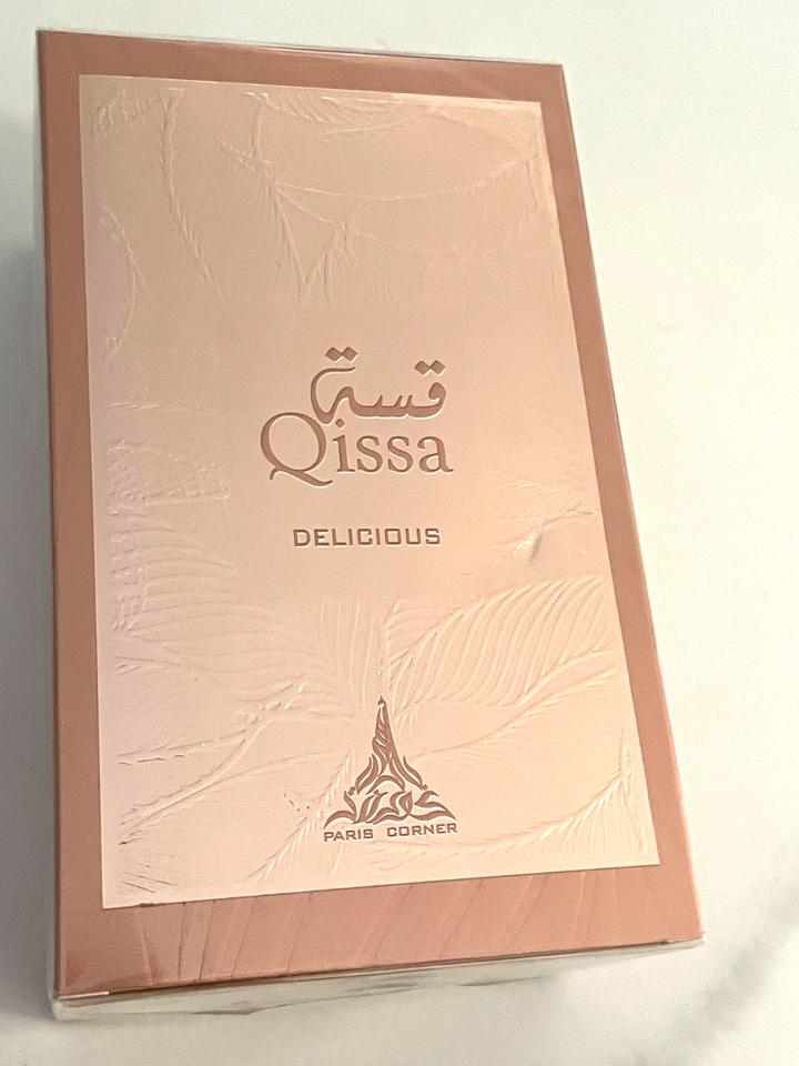 Qissa Delicious by Paris Corner Box for Women 3.4 Oz Eau De Parfum ...