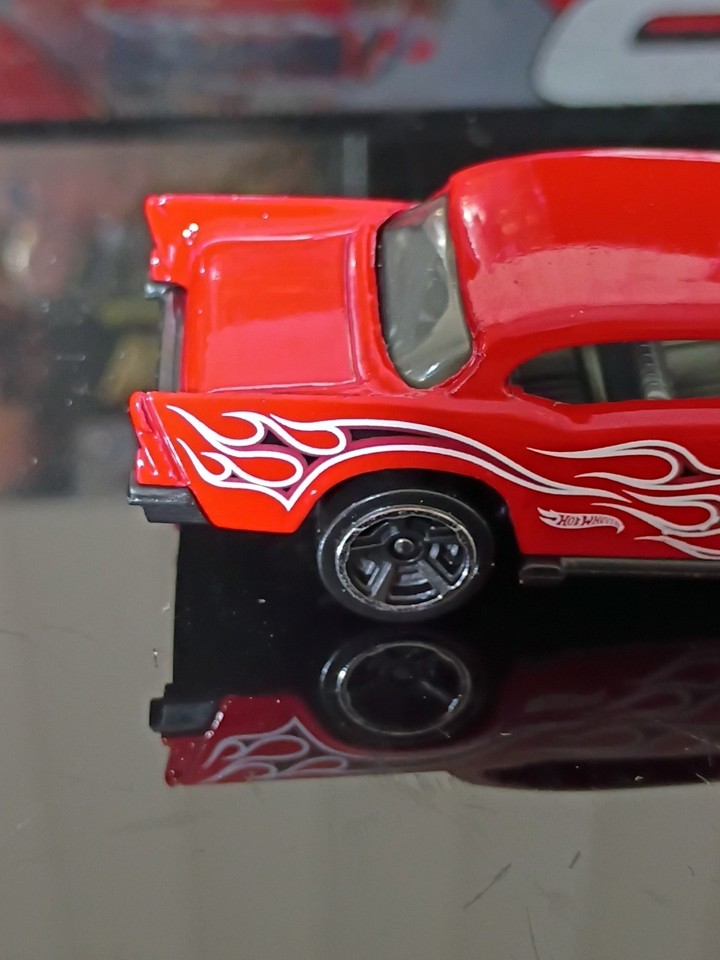 2026 Hot Wheels '57 Chevy - Cherry Red - HOT RODS - Loose | eBay