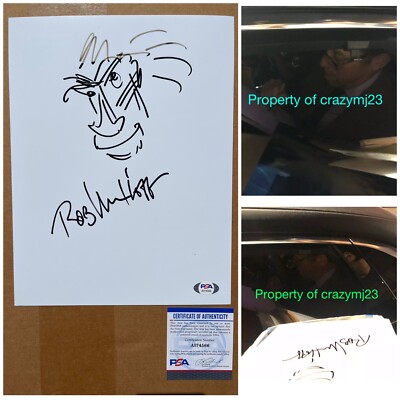 Rob Minkoff Signed Rafiki Sketch Autograph Lion King 1994 Director Auto ...
