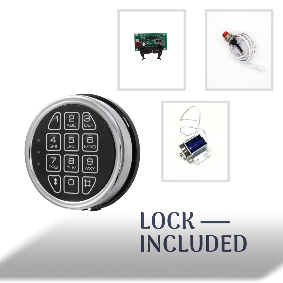 Gun Safe Lock Replacement Unique PIN Code Digital Keypad Electronic ...