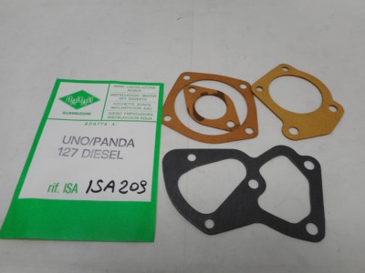 Engine Cooling Water Pump and Pipe Gasket Kit for Fiat 127, Uno, Panda ...