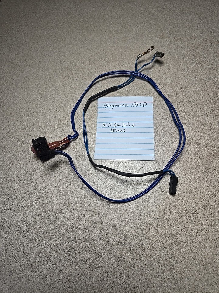 Husqvarna 128CD String Trimmer Kill Switch And Wires | eBay