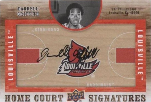 2011-12 SP Authentic - Home Court Signatures #HC-DG Darrell Griffith ...