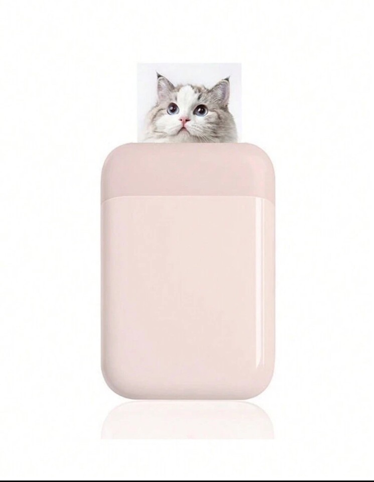 Wireless Portable Photo Printer Mini Color Printer Compatible With IOS ...