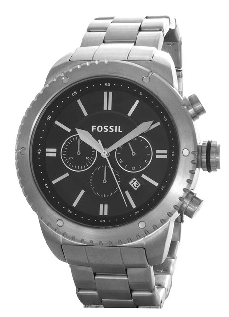 Fossil Men's Logan BQ1047 Silver Stainless-steel Quartz Watch for sale ...