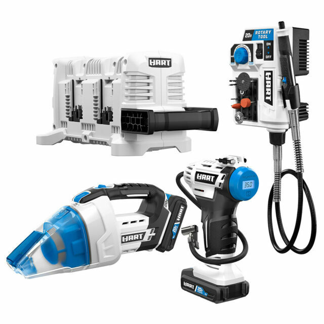 HART HPCK312B 20V 4-tool Combo DIY Kit for sale online | eBay