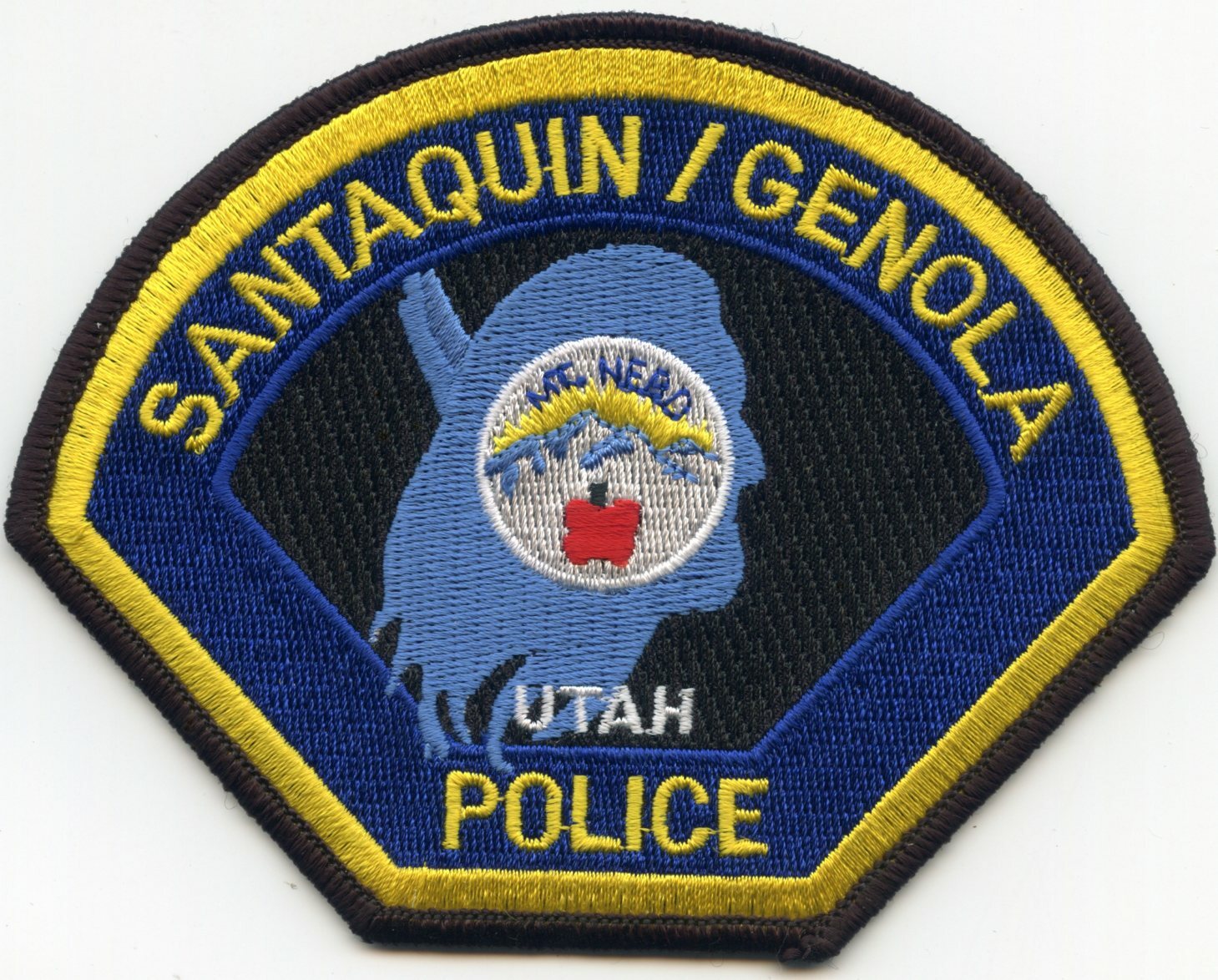 SANTAQUIN - GENOLA UTAH UT POLICE PATCH | eBay