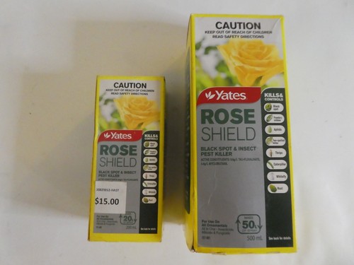 Yates Rose Shield 500ml Black Spot & Insect Pest Killer for Roses ...