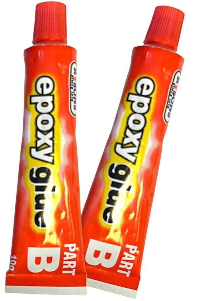 4 Pack Epoxy Hardener & Resin Glue Adhesive Kit Bonds Glass Metal ...