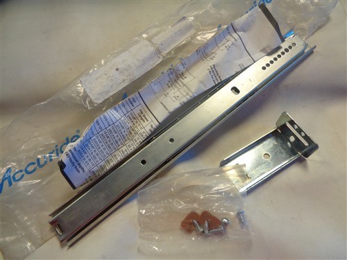 ACCURIDE C 1029-113D CENTER MOUNT DRAWER SLIDE 12 3/4" TO 21 1/4 ...