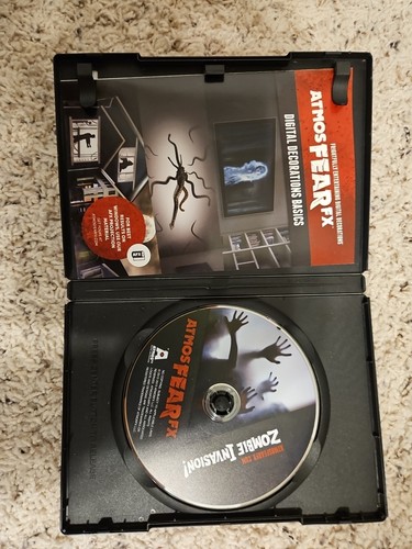 Atmos Fear FX Zombie Invasion DVD Halloween Digital Decor Haunted House ...