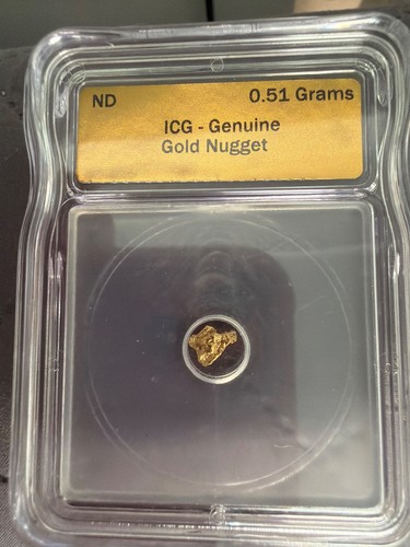 .51 Grams ICG GENUINE GOLD NUGGET | eBay