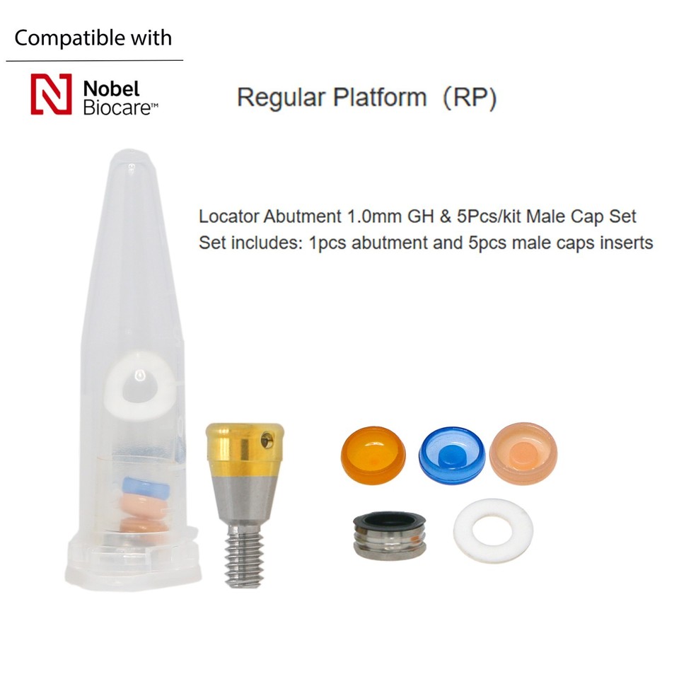 US Nobel Biocare Locator Abutment For Inter Active CC Narrow/Regular ...
