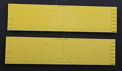 Accurail 423 HO Scale Steel Reefer Sides -- Hinged-Door Version 1 Pair ...