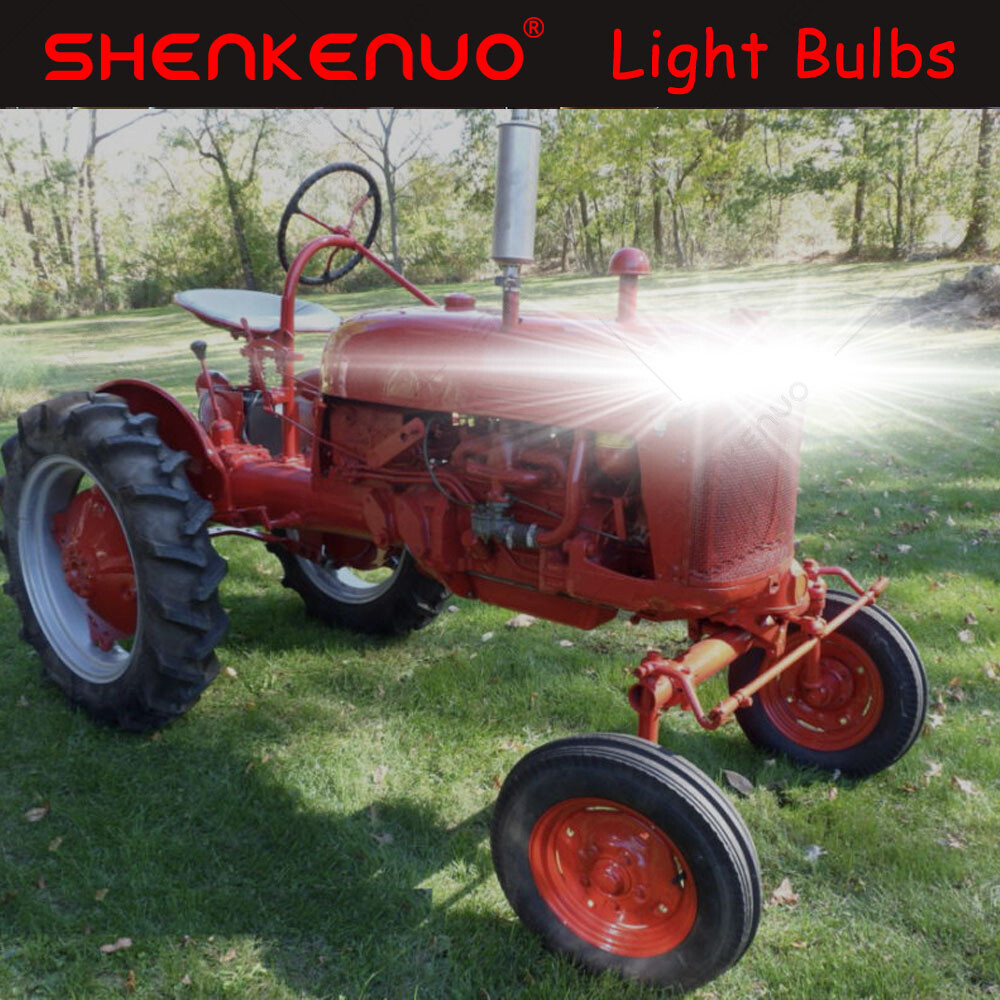 2 SUPER LED light Bulbs For International Farmall A, A1, AV, AV-1, B ...