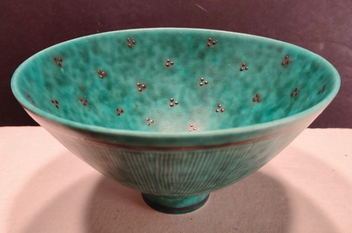 Gustavsberg Agenta Sweden 4 1/4" Pottery Bowl | eBay